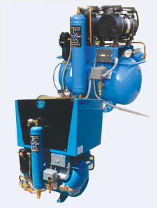 Tech West Rocky Series Oil-less Compressor ACOR2D1Q (2-3 users) 6/20 ...